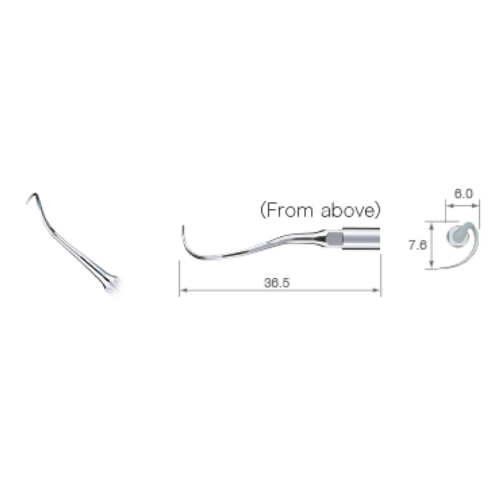 NSK Varios P25L Ultrasonic Scaling Perio Tip - Swallow Dental