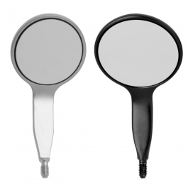 Devemed Rhodium Front Surface Mouth Mirrors - Swallow Dental