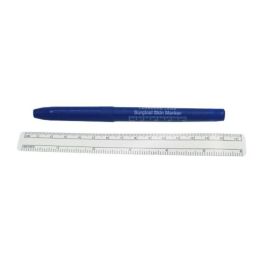 Sterile Surgical Skin Marker Pen with Ruler - Swallow Dental