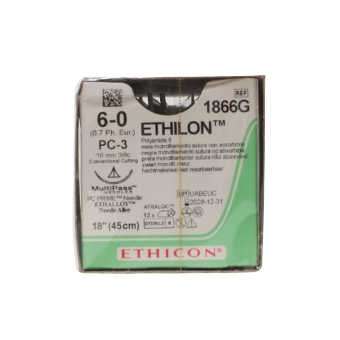 Ethicon Ethilon 6/0 Sutures - Swallow Dental