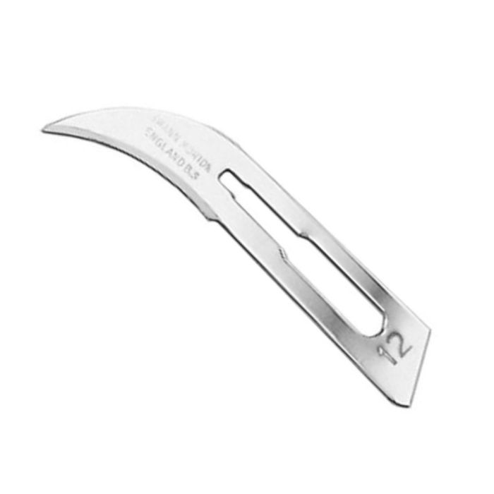 Swann Morton No.12 Carbon Steel Scalpel Blades - Swallow Dental