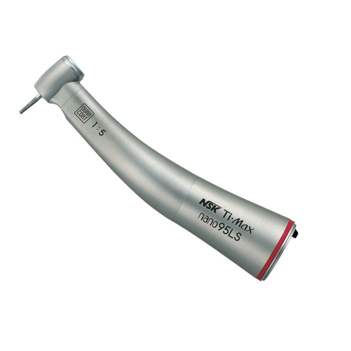 NSK Ti-Max nano 95LS 1:5 Contra-Angle Handpiece, for FG burs - Swallow ...