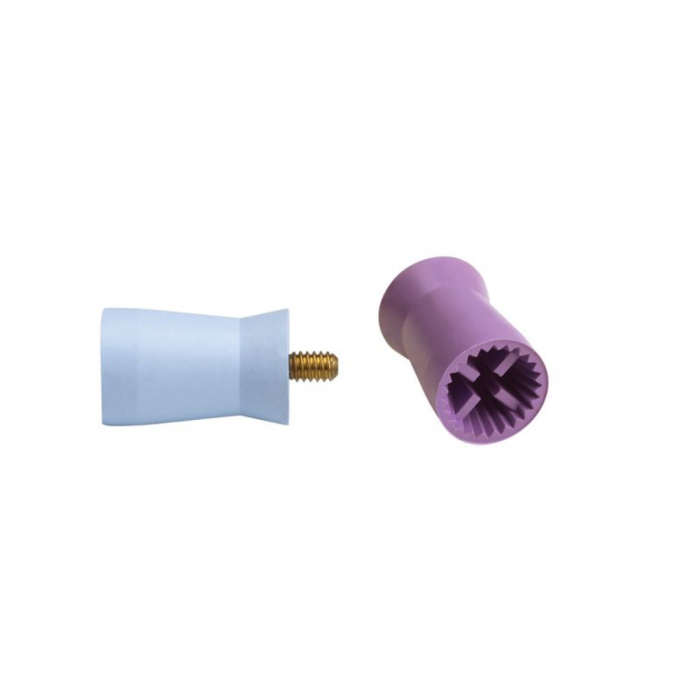 Traditional Web LF Prophy Cups, Blue - Swallow Dental